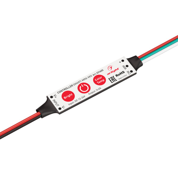 Контроллер Arlight Контроллер SMART-MINI-MIX (12-24V, 2x2A)