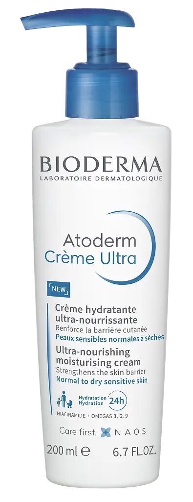 Bioderma Atoderm Ultra Крем питательный для лица и тела 200 мл 1 шт