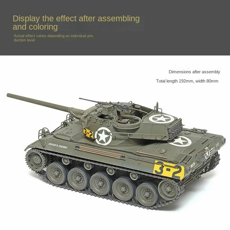 Tamiya 35376 1/35 U.S. M18 HELLCAT Модель сборки танков