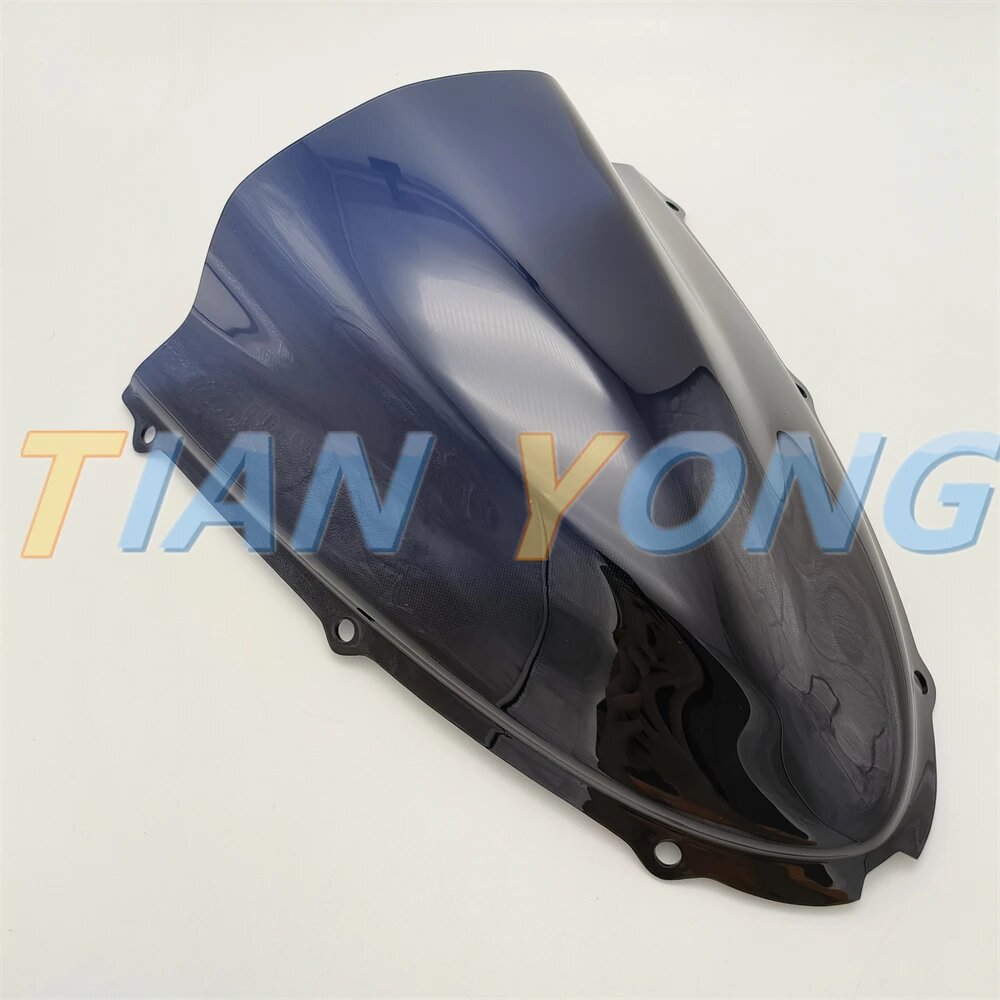 Аксессуары ABS ветровое стекло с двойными пузырьками для Kawasaki ZX6R 2005-2008 ZX10R 2006 2007 ZX 6 10 R 6R 10R