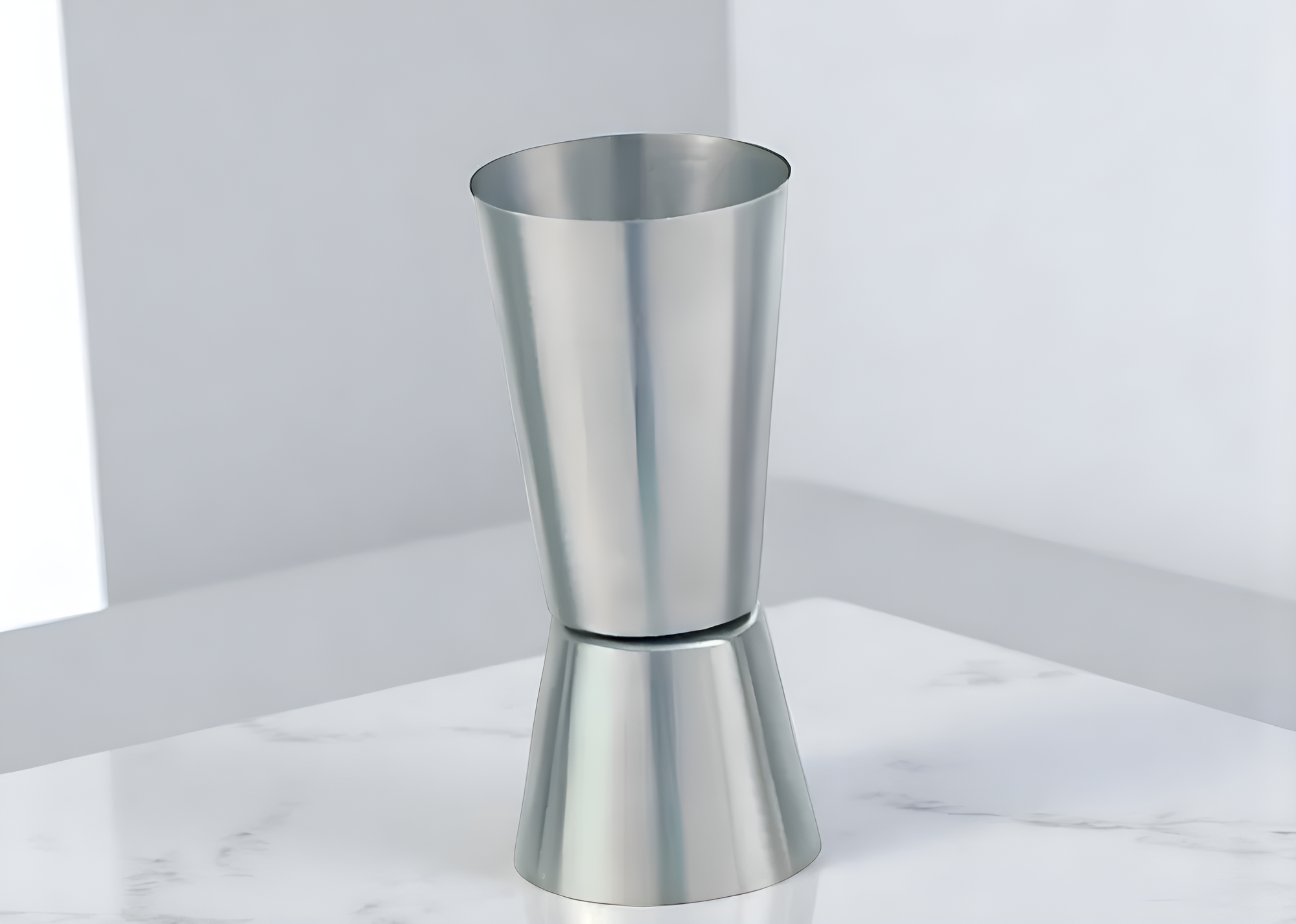 Джиггер 30/60 мл MGSteel, материал нержавеющая сталь, цвет серебристый