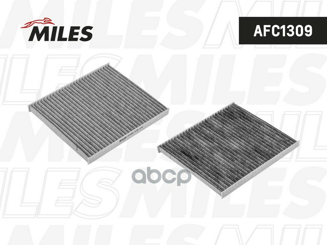 Фильтр Салона Hyundai Solaris 10-/Kia Rio Iv 11- Угольный Kia 971334L000; Hyundai 97133-4L000 Miles арт. AFC1309