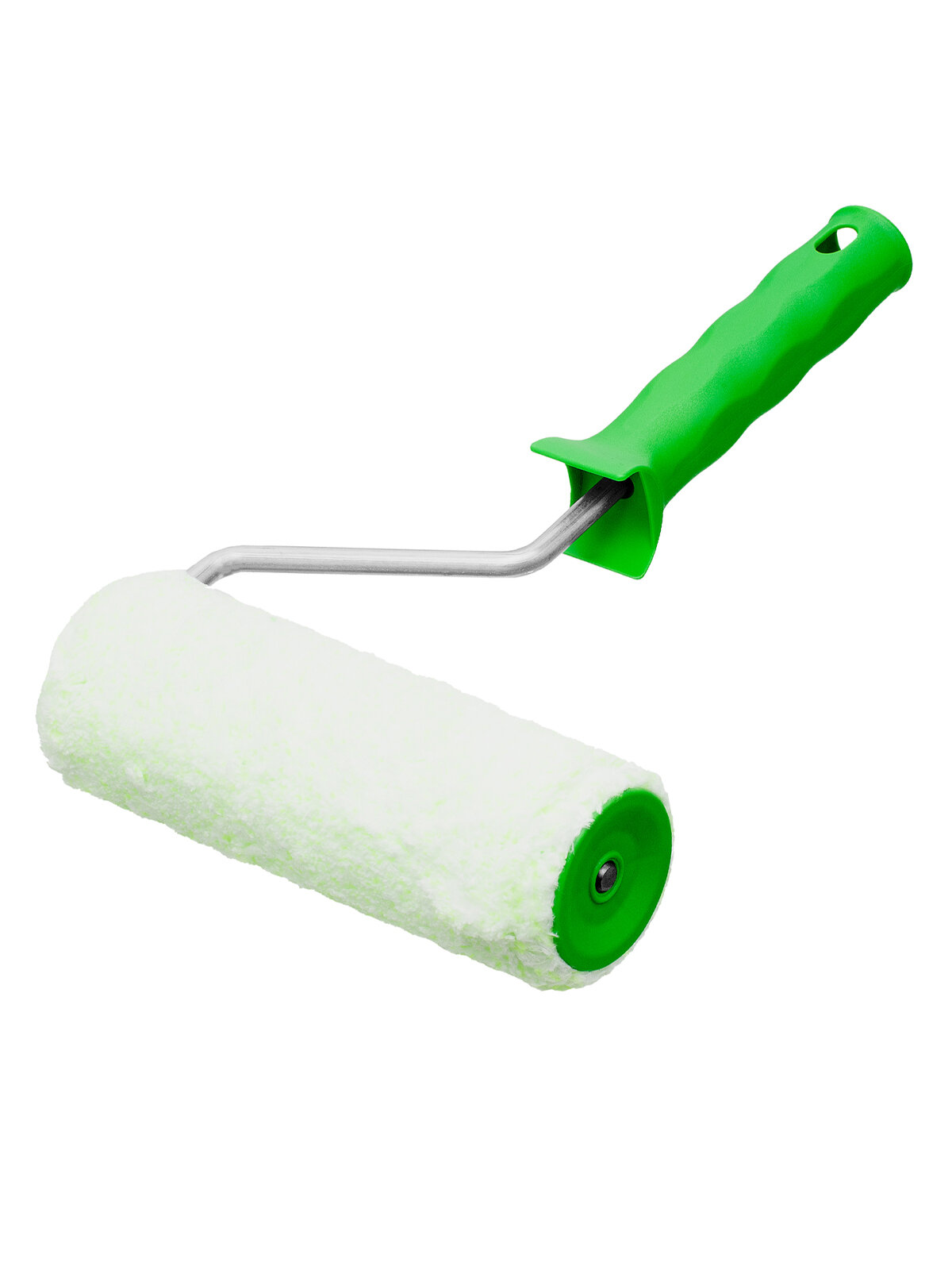 Валик малярный с ручкой Сибртех Работы с древесиной, 180 х 48 х 8 мм, микроволокно, ворс 12 мм, 80182