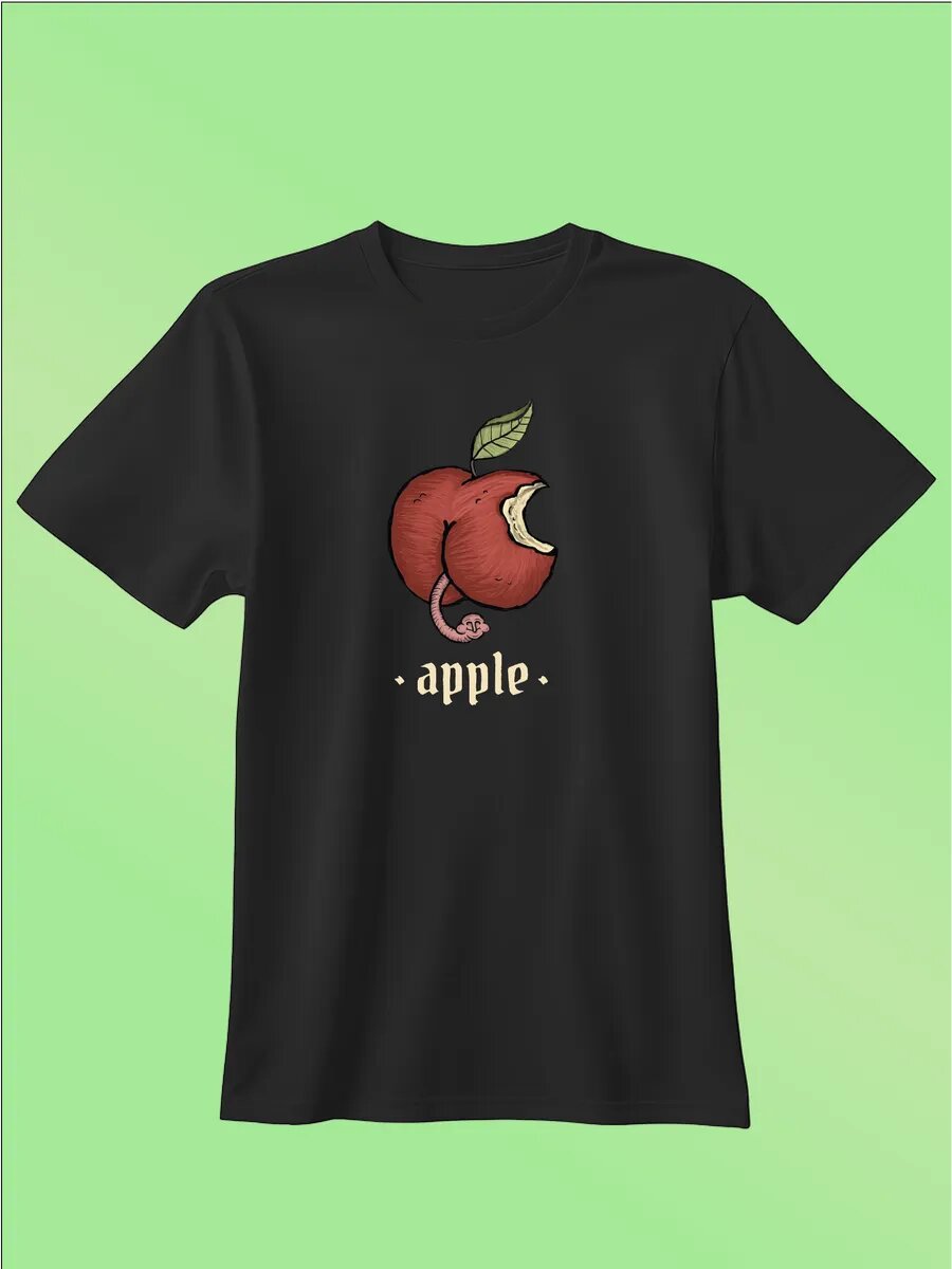 Футболка apple средневековье