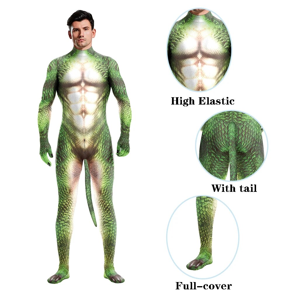 Zawaland Зентай костюм Хаски Лиса Волк XL, 1030