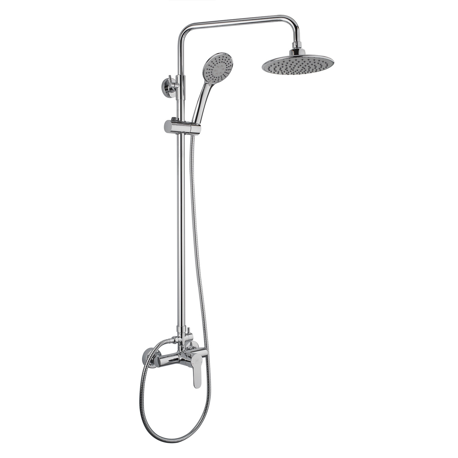 Душевая система для душа AQUEDUC (345389) без излива, с тропическим душем