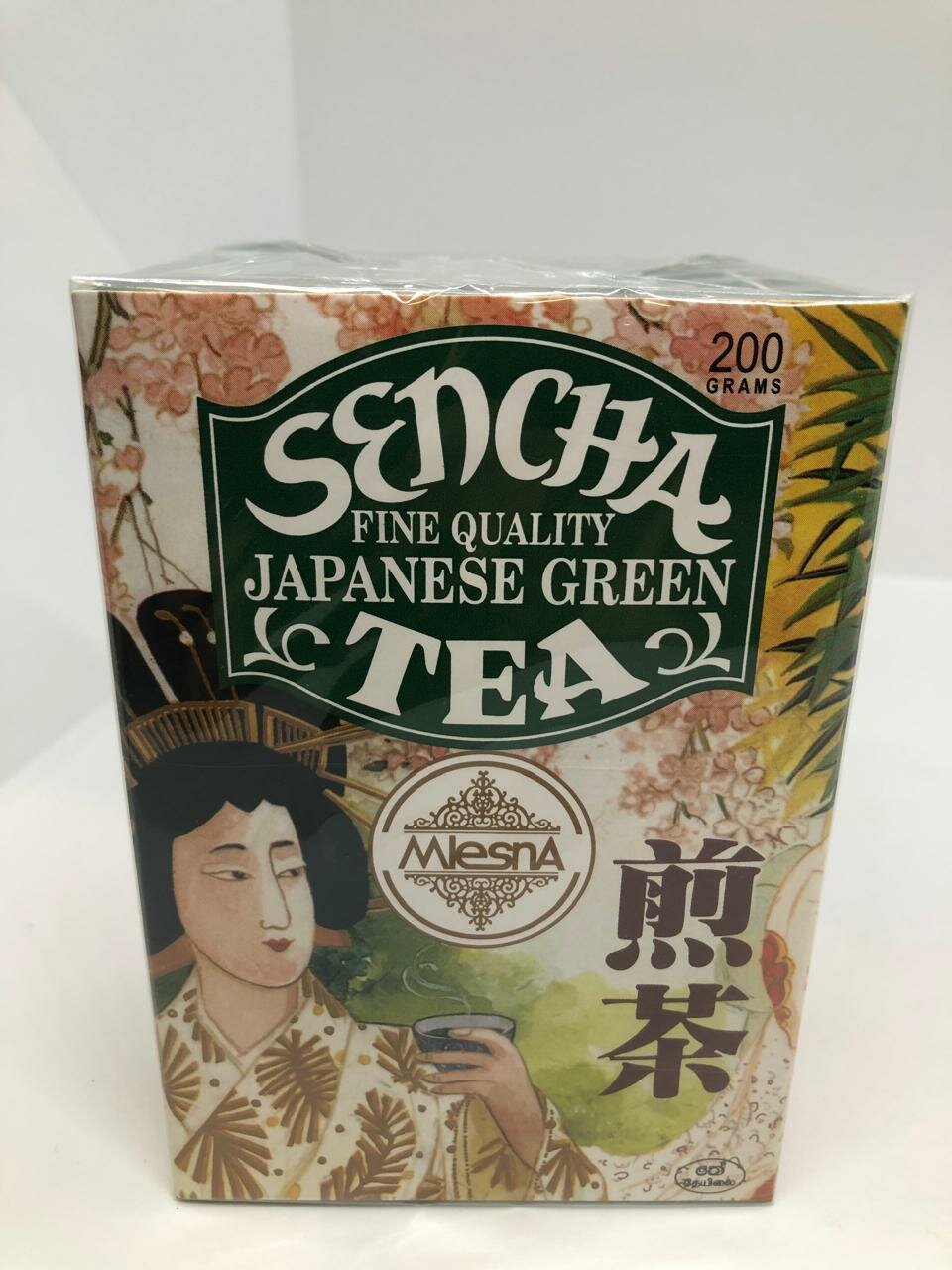 100% чай японский зелёный листовой Sencha Tea (Сенча) 200 гр