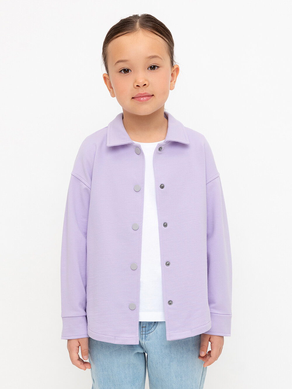 Куртка КР 302677/пастельно-лиловый