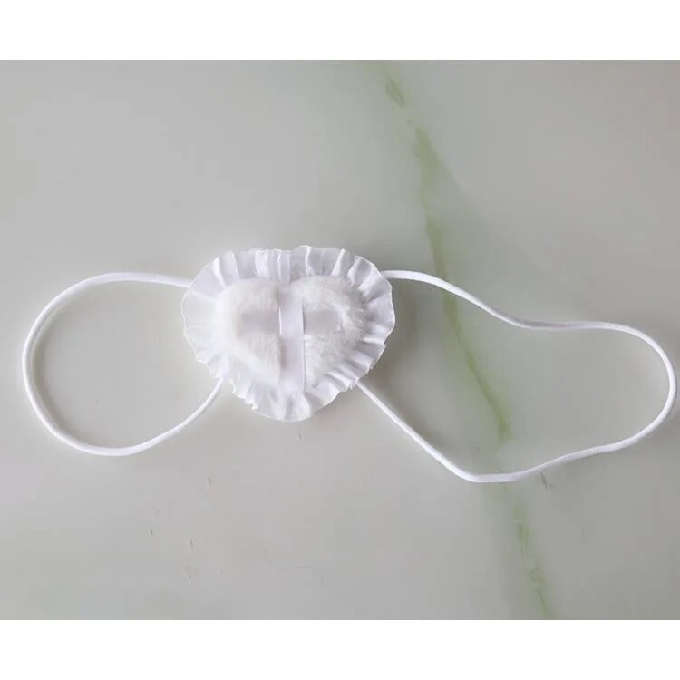 Лолита аниме маска для глаз Белый, 7