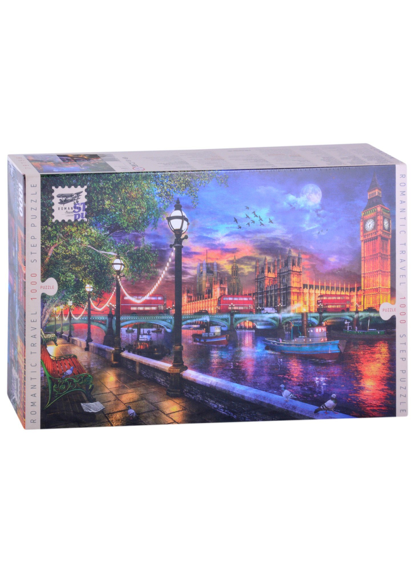 Пазл Step puzzle 1000эл "Лондон" (Romantic Travel)