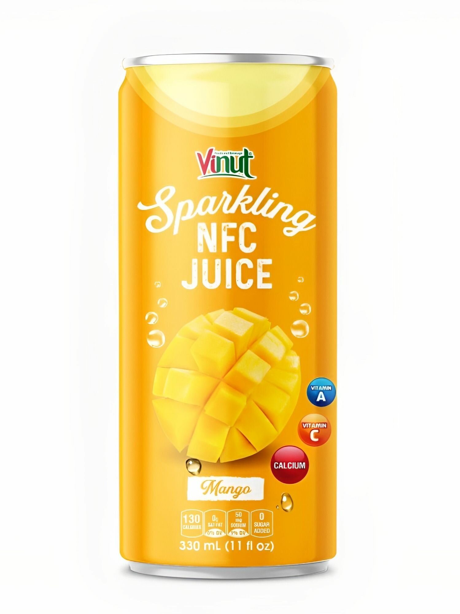 6 шт. Mango Vinut Sparkling NFS Juice Напиток б/а сокосодержащий с добавлением сока манго