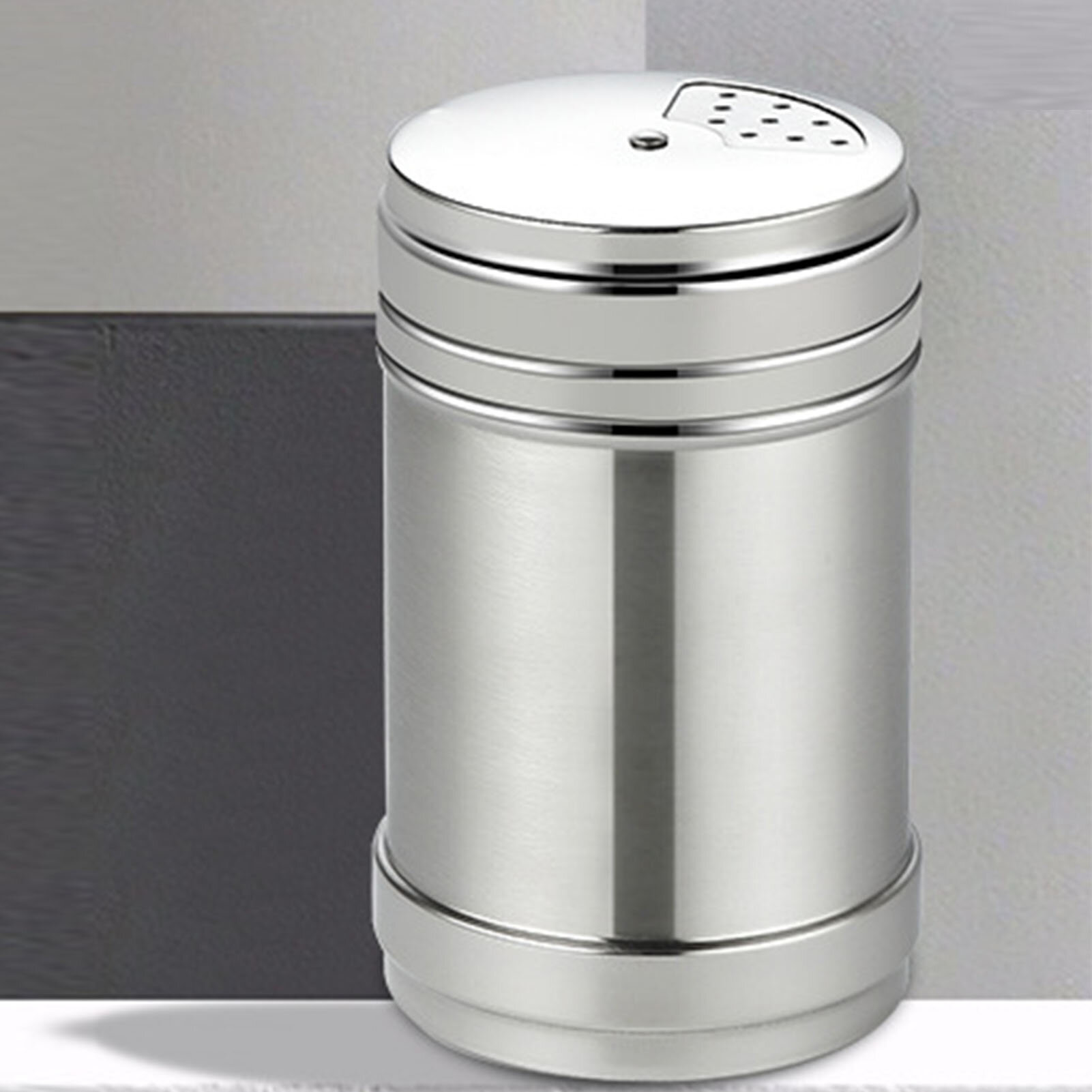 Баночка для специй из нержавеющей стали, многофункциональные портативные шейкеры для приправ, бутылка для соли, сахара, перца, дома, кухни, кемпинга