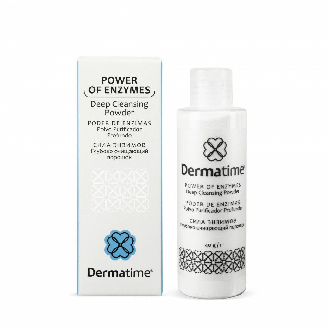 Энзимный порошок-эксфолиант Сила энзимов Dermatime Deep Cleansing Powder. Power Of Enzymes