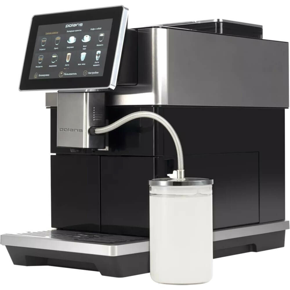 Кофемашина автоматическая Polaris PACM 2081AC WIFI IQ Home Black