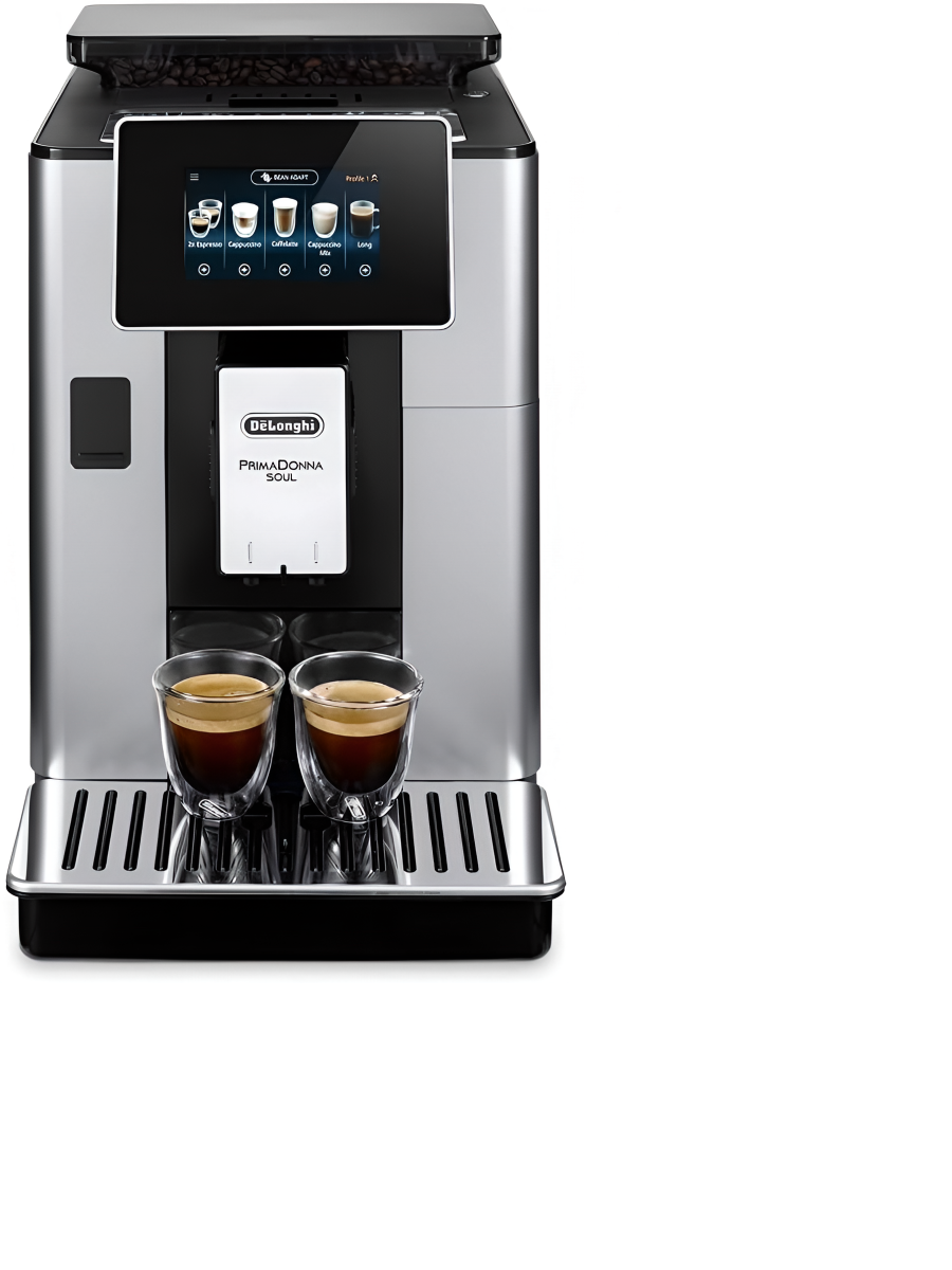 Кофемашина DeLonghi PrimaDonna Soul ECAM610.55. SB серебристый