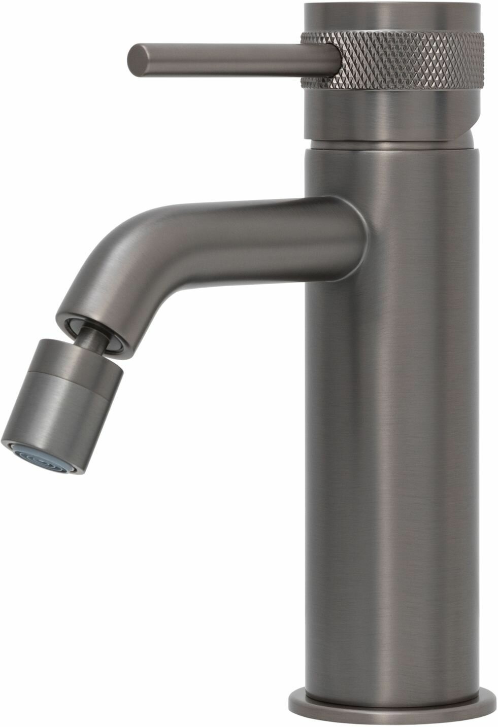 Смеситель для биде Allen Brau Priority 5.31A04-MG (с донным клапаном) графит браш