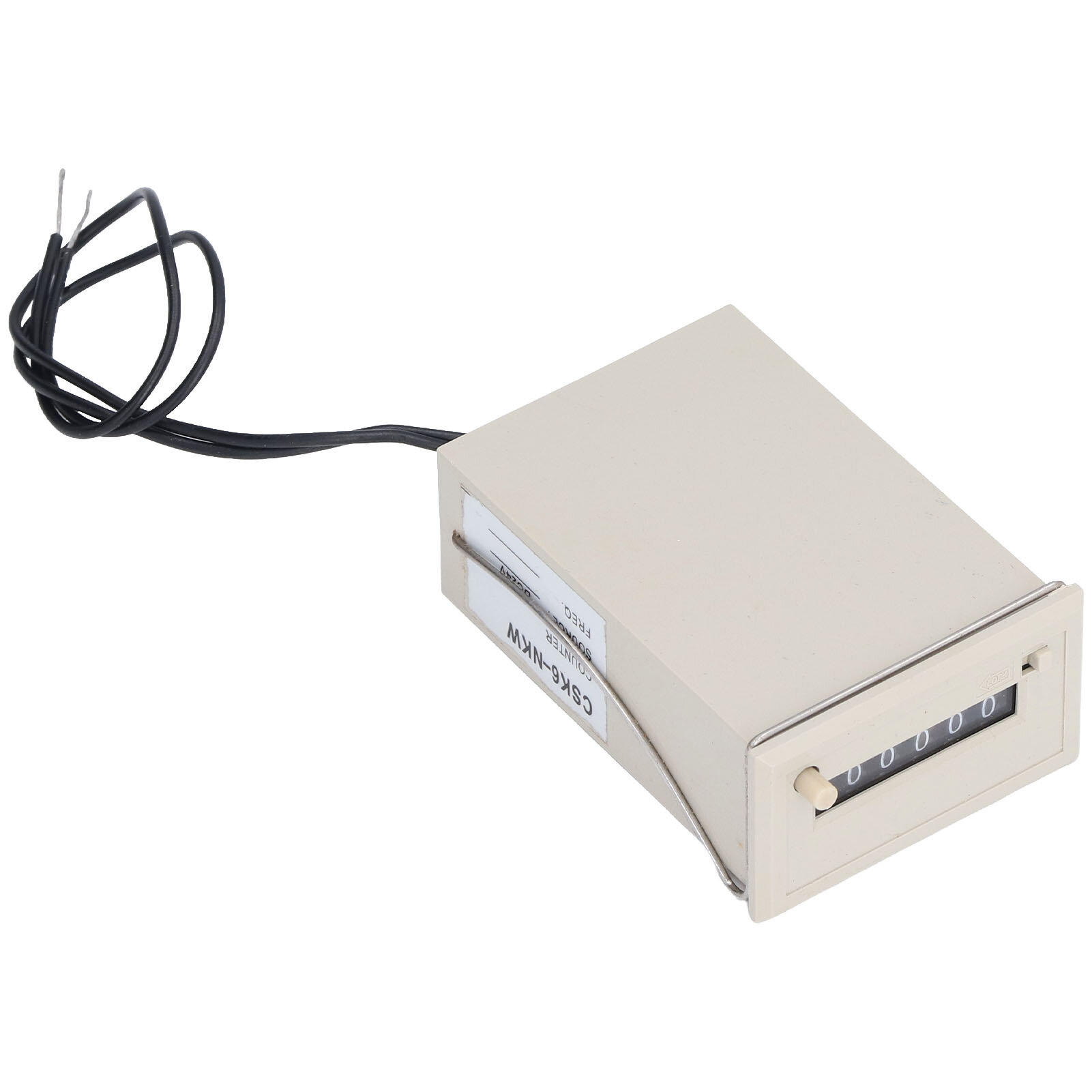 Электромагнитный счетчик импульсов 0‑999999 для механического нефтяного текстиля DC24V