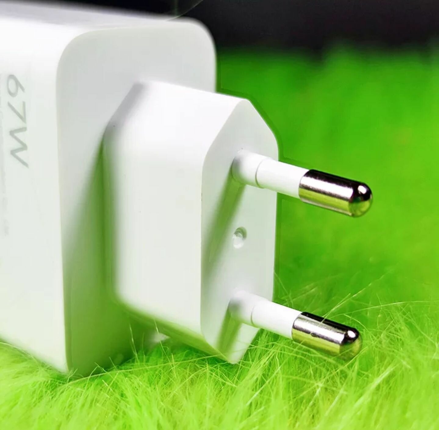 Сетевой адаптер СЗУ 67W USB-fast charging + Кабель Type-C — фото 1
