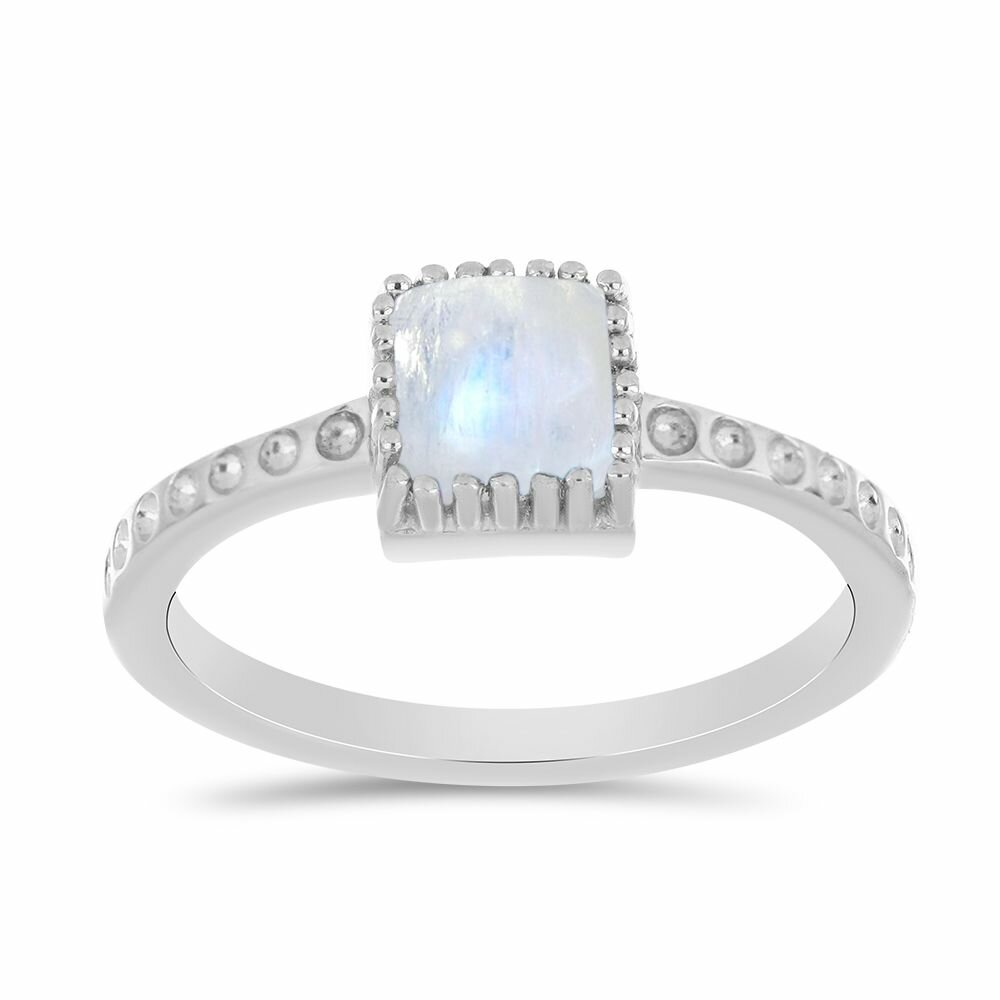 Кольцо тонкое, серебро, 925 проба, родирование