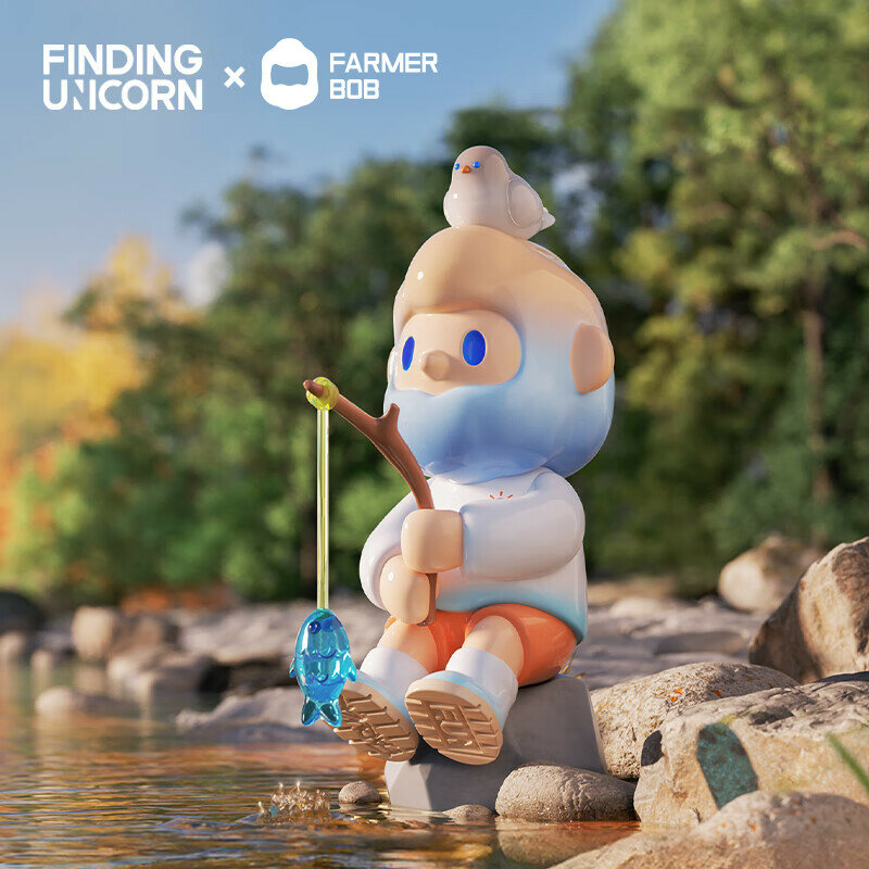 FindingUnicorn FARMER BOB Adventure Blind Box Toy Figure Gift - Single Box (Random)