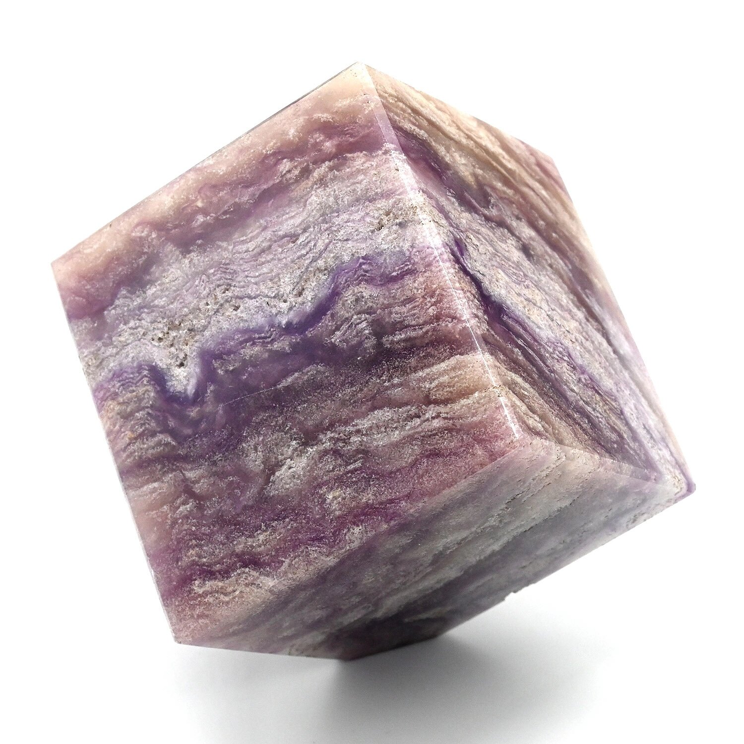 Куб из флюорита 56*58мм, 551г .