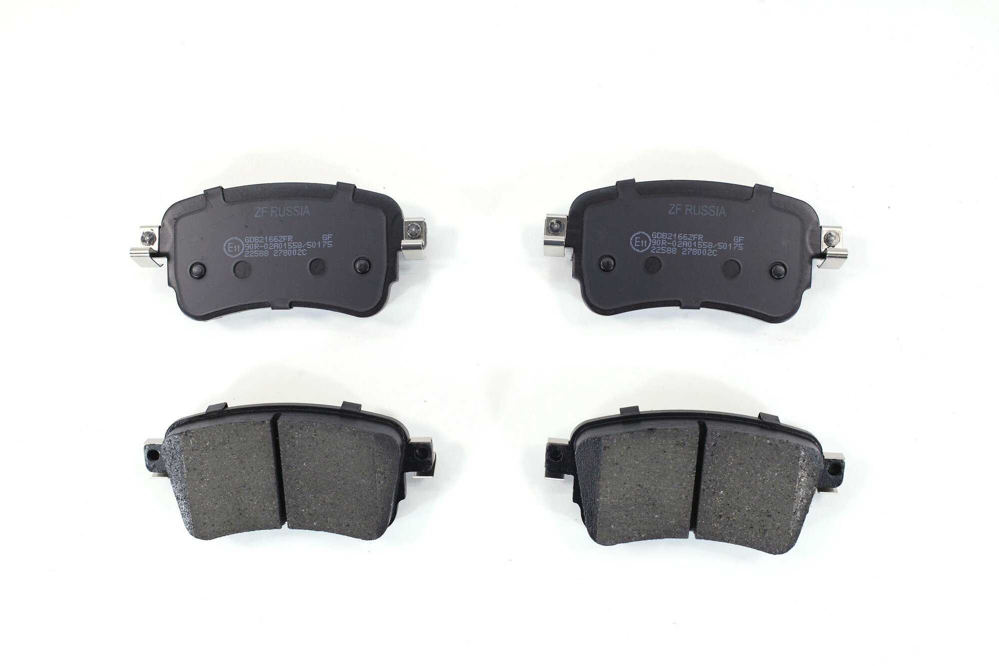 Zf russia тормозные колодки для автомобилей дисковые gdb2166zfr