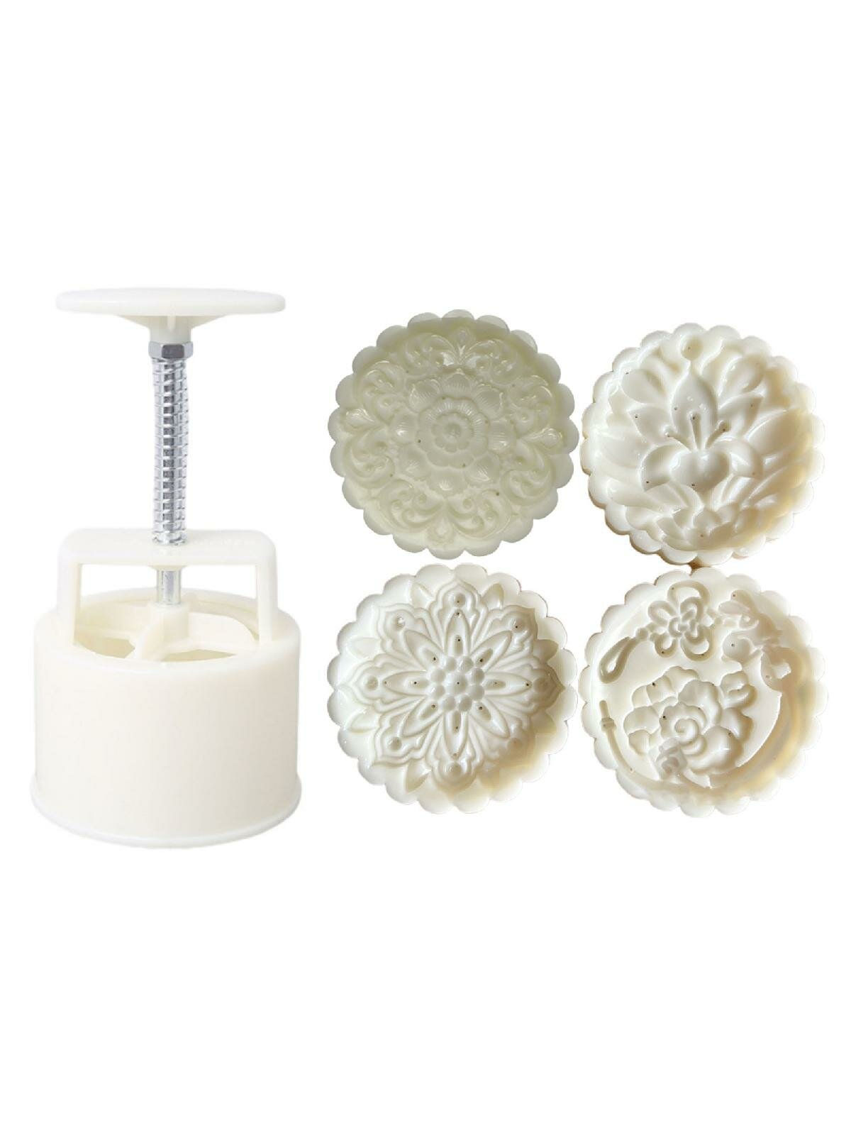 Пластиковые формы для лунных пряников в форме цветка 150 г/200 г, форма для лунных пряников своими руками, кухонные принадлежности для выпечки, инструменты для праздника середины осени