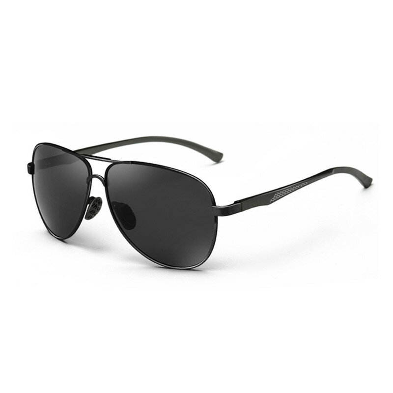 Thunder Pailong Алюминий Магний Сплав Aviator Солнцезащитные очки Мужской Золото Серый Черный OneSize