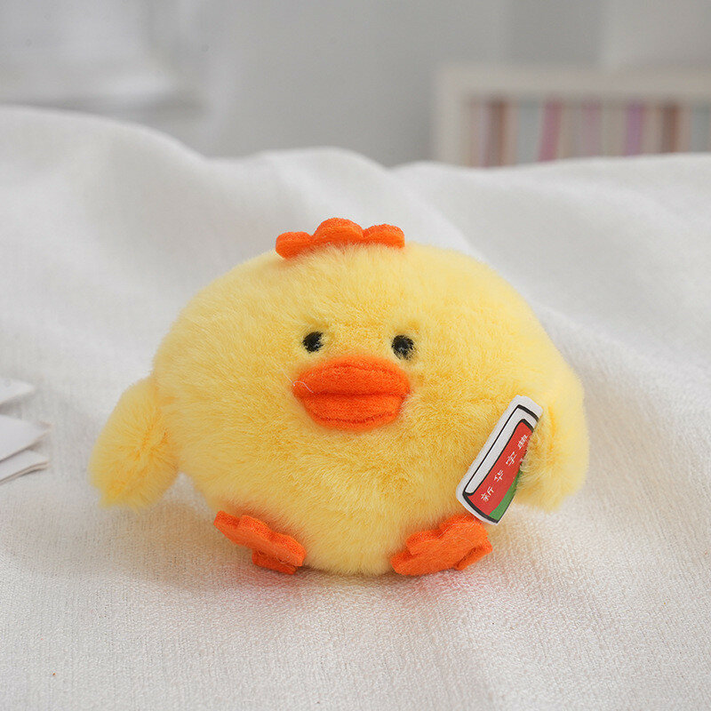 Очаровательная мягкая игрушка-брелок в виде курицы — милый брелок для сумки на день рождения