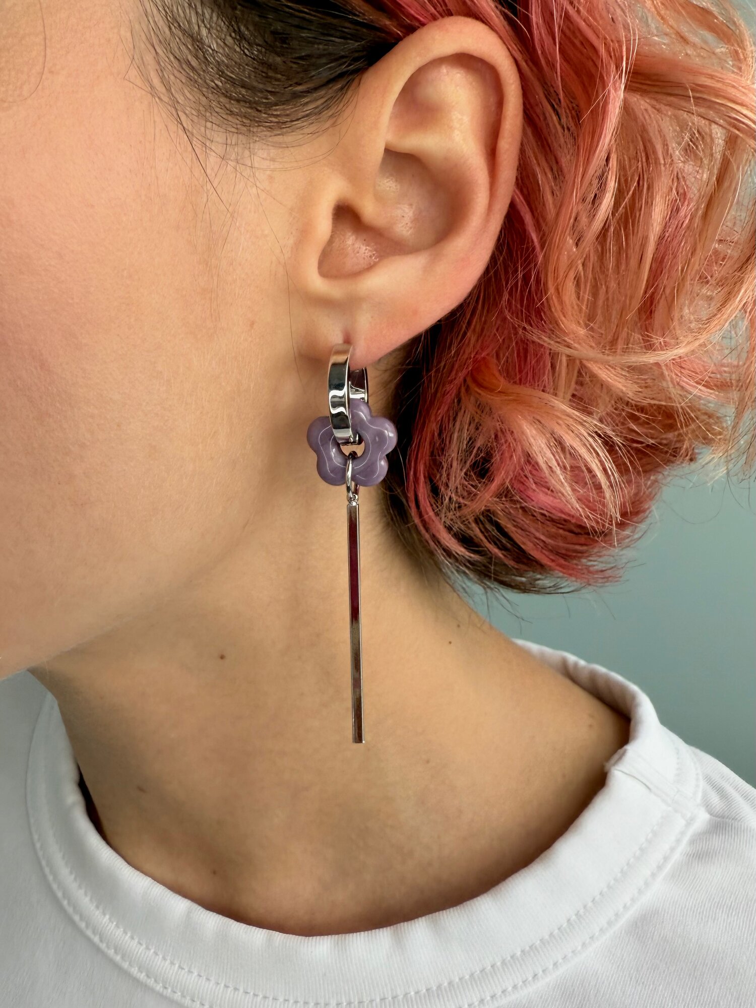 Серьги с подвесками, конго