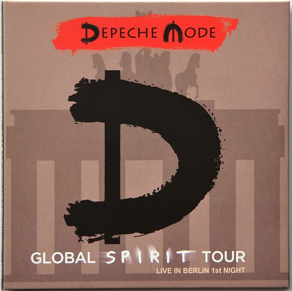 DEPECHE MODE - LIVE IN BERLIN 1st NIGHT Germany - Global Spirit Tour 17.01.2018 2CD (концерт, компакт диск)