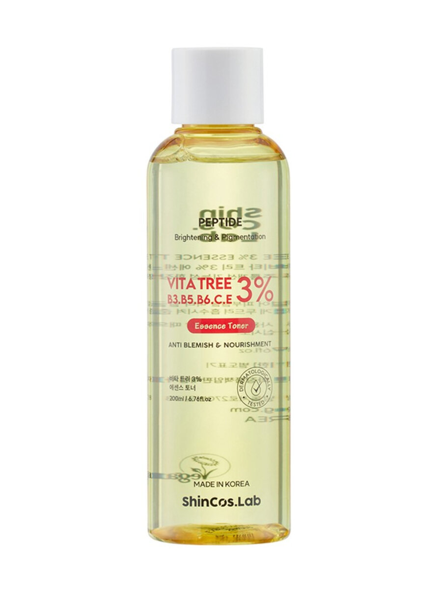 Тонер для лица SHINCOS. LAB, обогащенный витаминами, 200 мл.