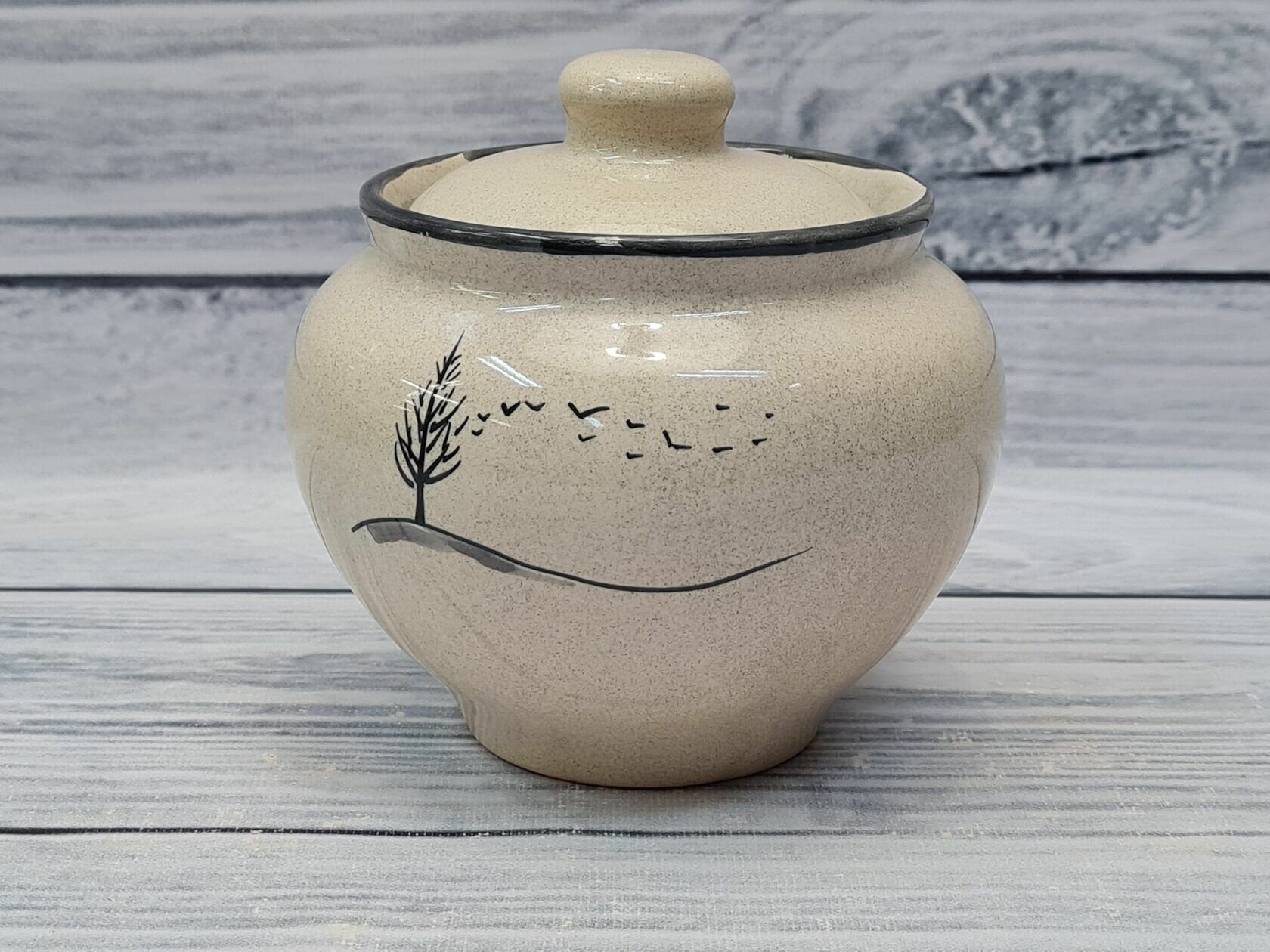 Горшок для запекания Лирика Русский керам. 850мл Псковский гончар