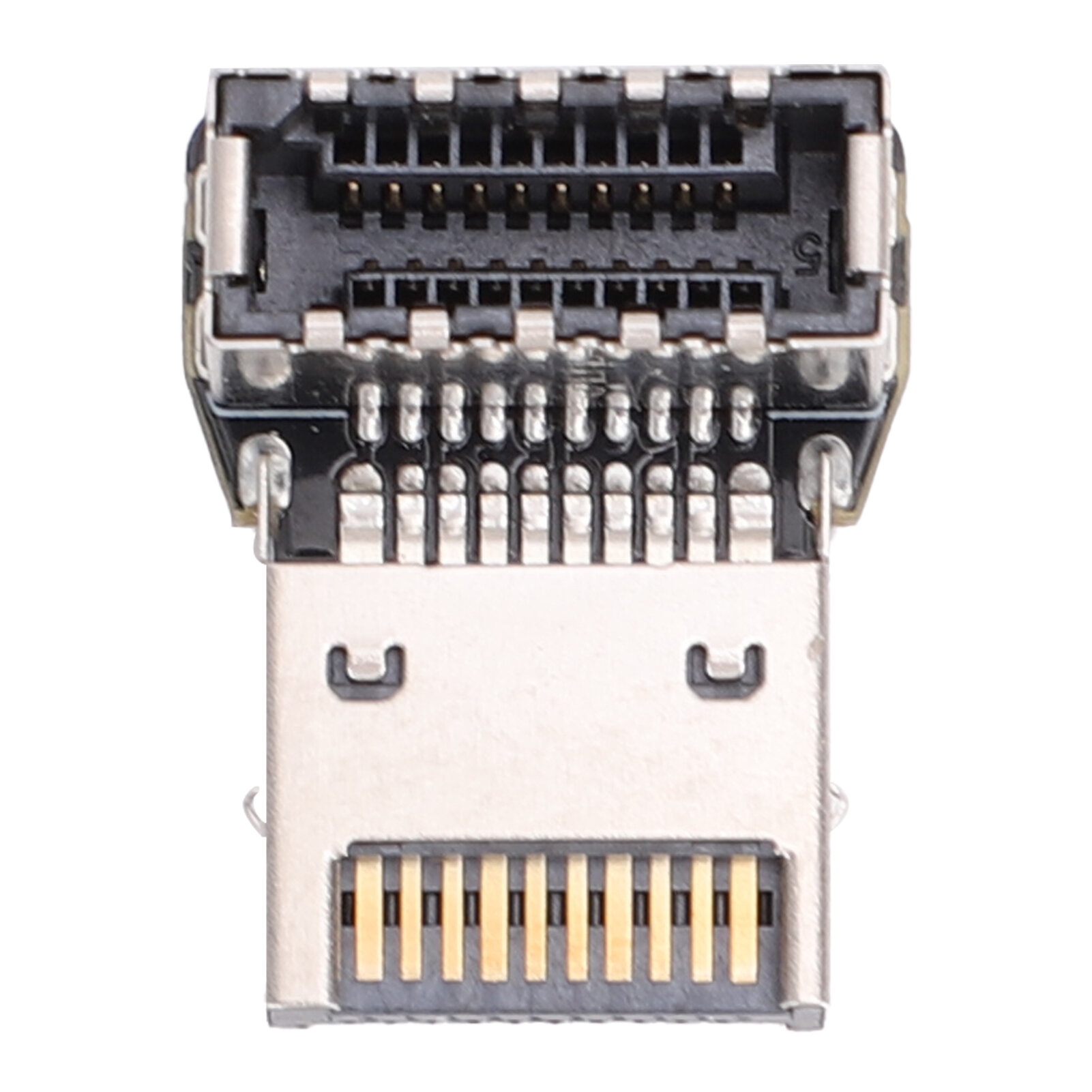 Компактный угловой адаптер USB 3.1 10G 90 градусов для материнской платы компьютера PH76EE A