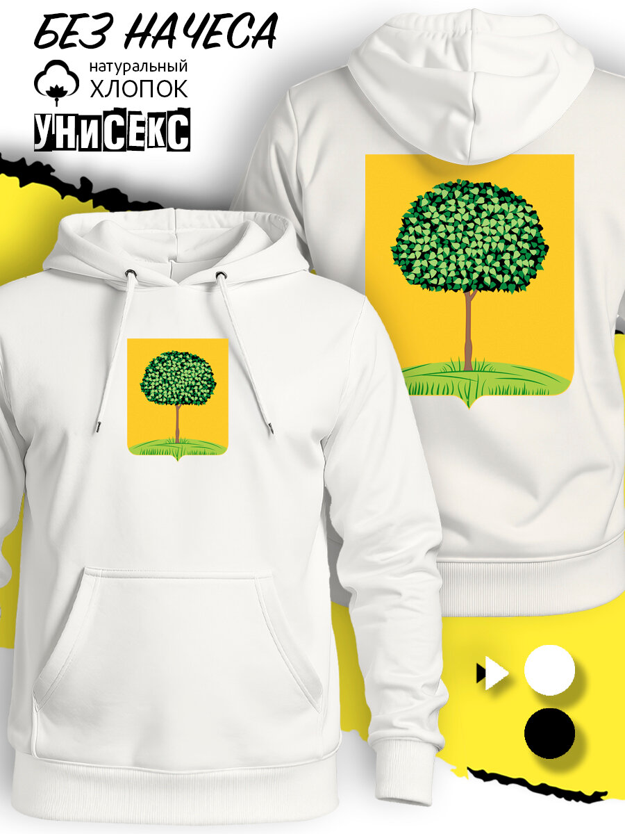 Худи Толстовка свитшот герб города Липецк