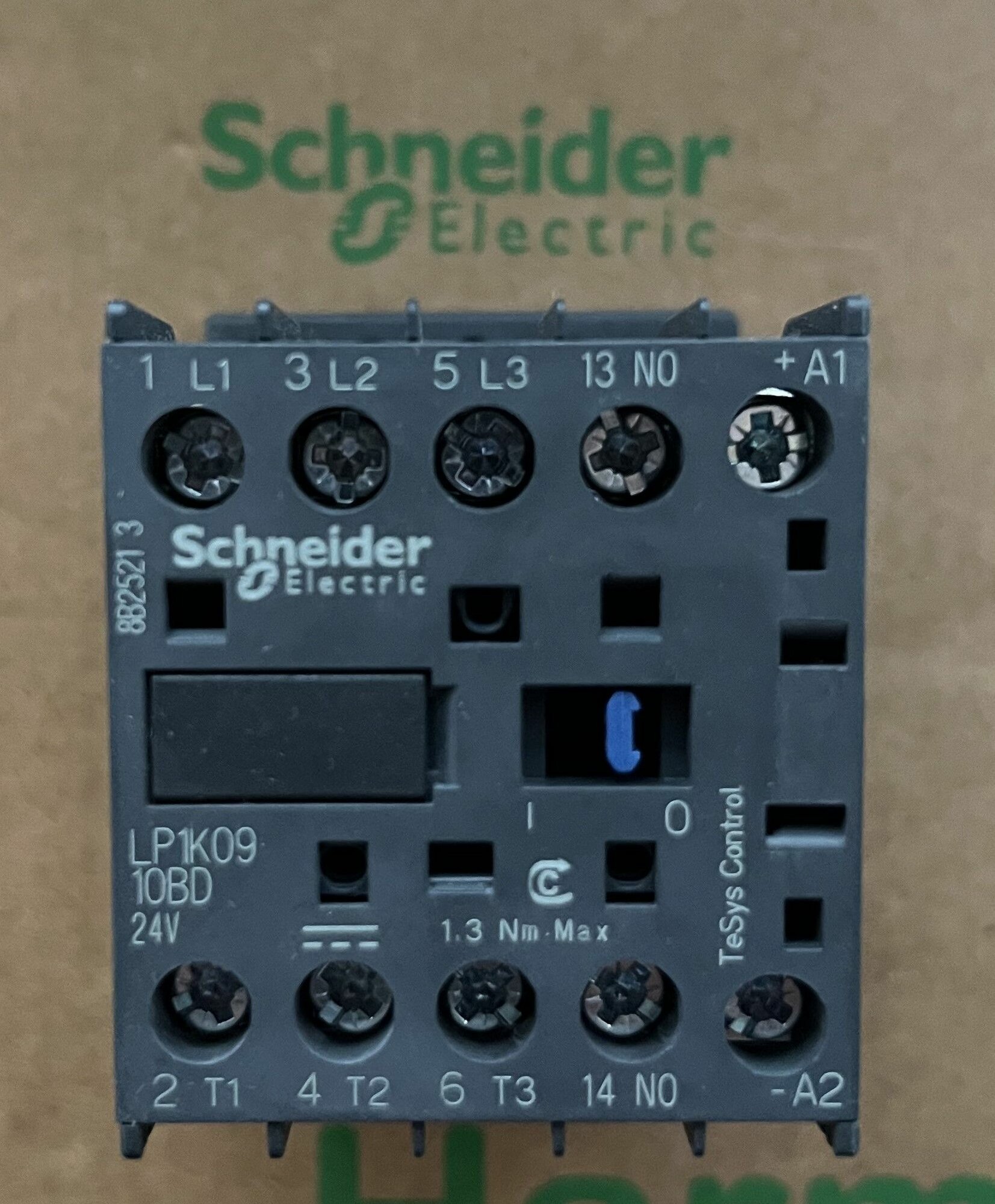 LP1K0910BD_МИНИКОНТАКТОР (3P, 9А, 3NO, 24VDC) _Schneider Electric