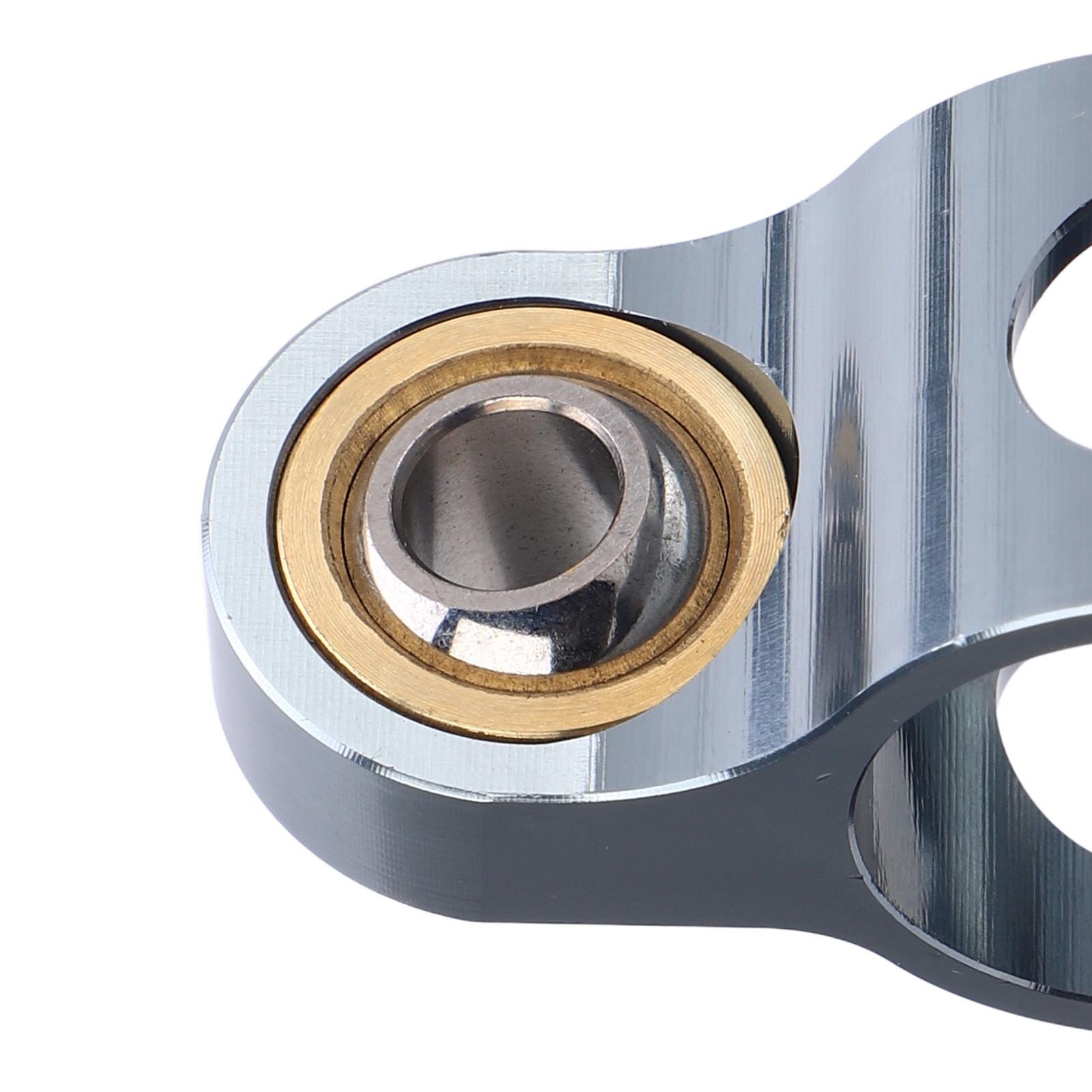 Кронштейн вилки амортизатора мотоцикла, держатель, анодированный с ЧПУ, для снижения вибраций, легкий зажим для крепления рамы вилки амортизатора рулевого управления, цвет Ti