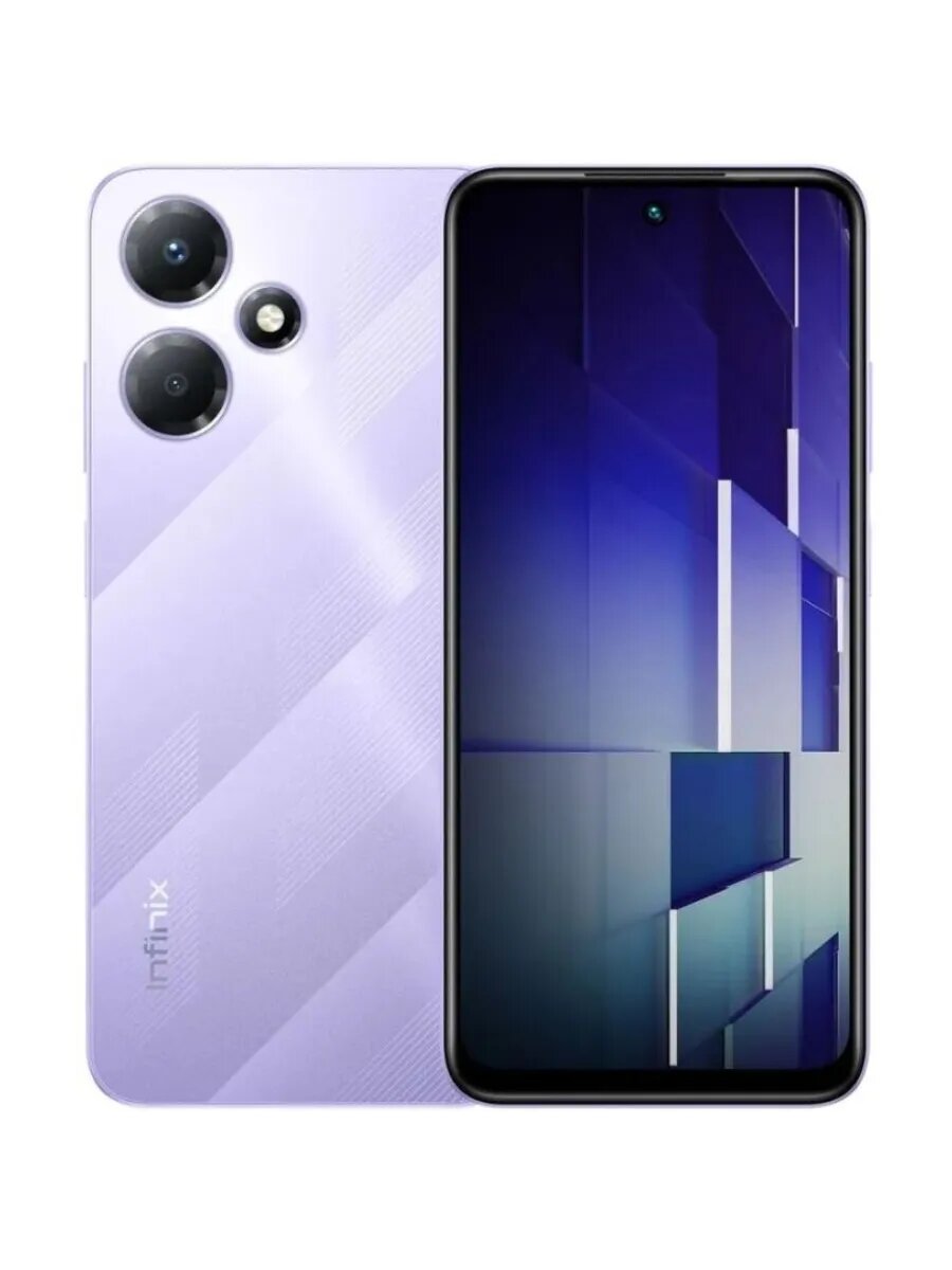 6.82" Смартфон HOT 30 Play LTE 8+128 ГБ фиолетовый РСТ