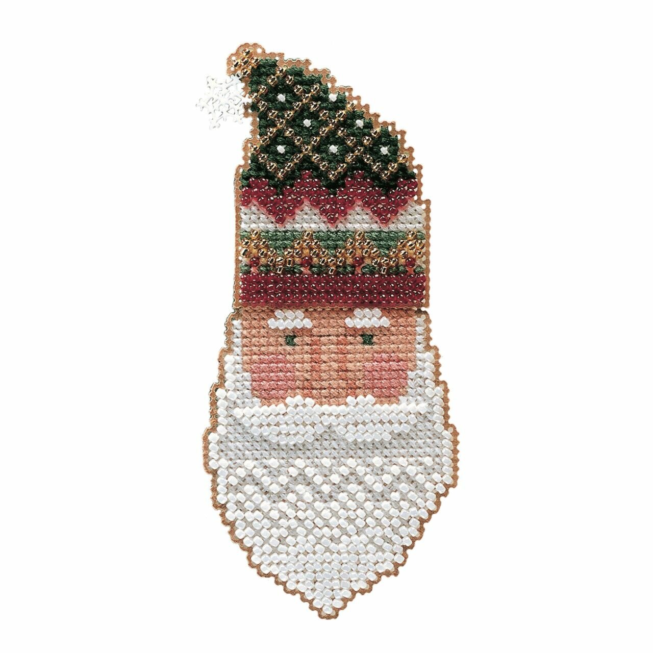 Набор для вышивания Kris Kringle (1999) (6.5 x 7.5 см.) / Mill Hill MHCSF17