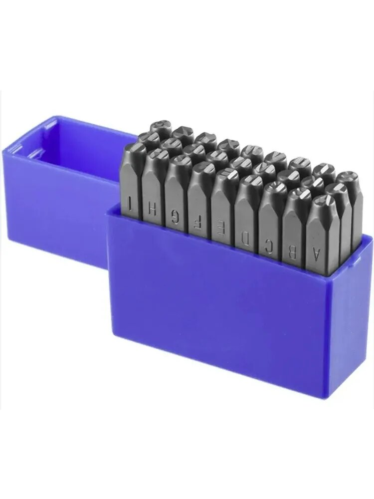 Клейма буквенные латиница для металла №10 27шт Padre 1520 10