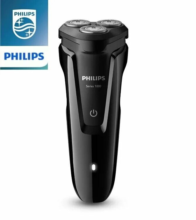 Philips Электробритва Philips Original S1010, черный, черный матовый