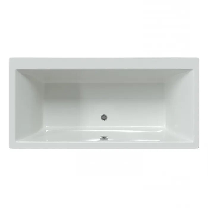 Акриловая ванна ALBA SPA Kero 180x80 см, пристенная, белая, на ножках