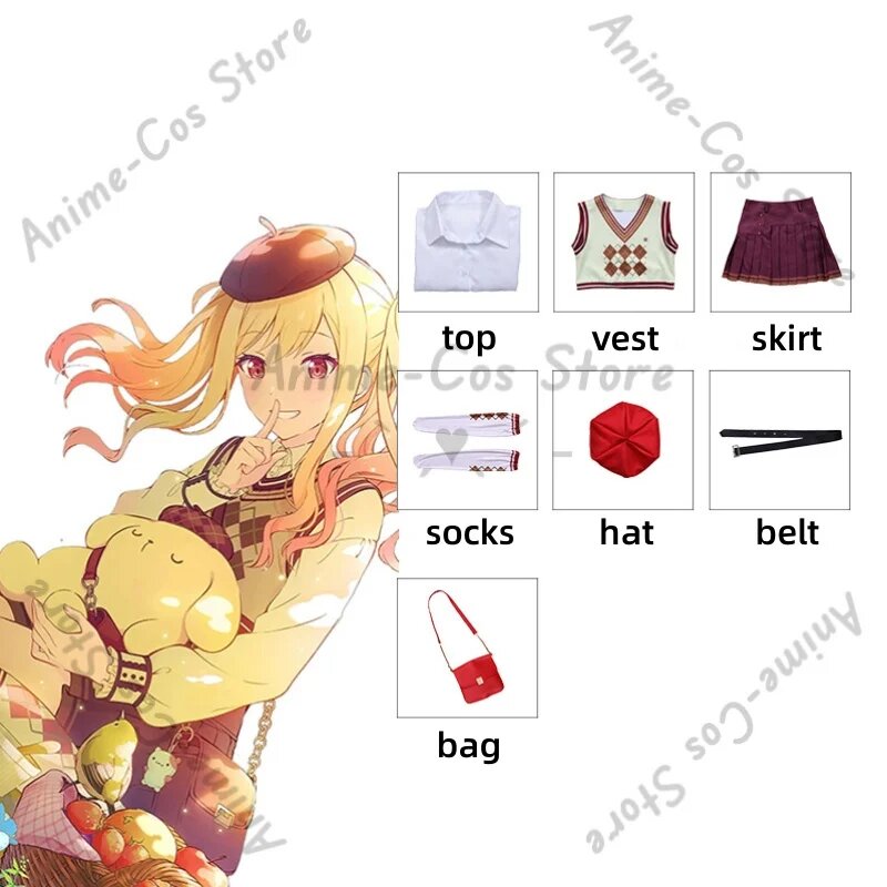 Аниме игровой проект Sekai красочный сценический Tenma Saki YOISAKI KANADE SHINONOME ENA косплей костюм модный комплект для девочек на Хэллоуин