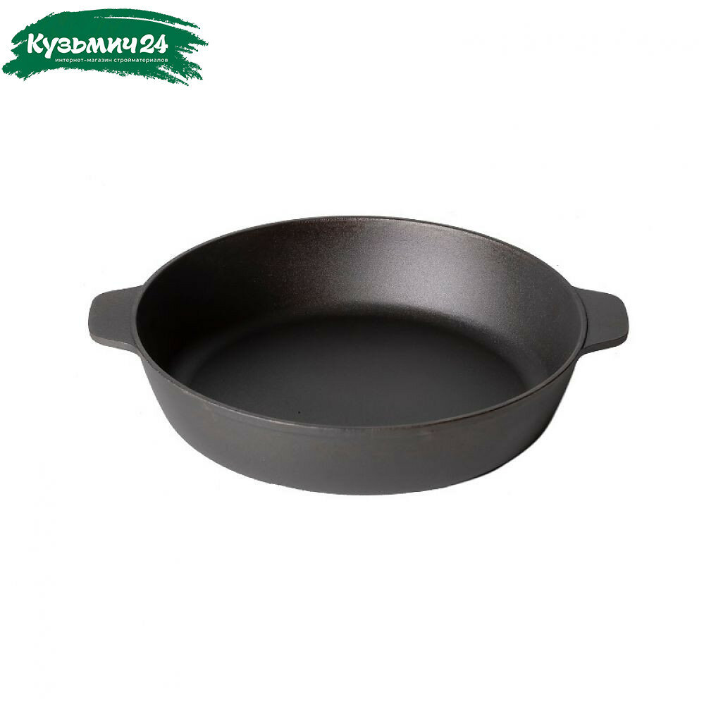 Сковорода чугунная жаровня Boniron 280х65 мм