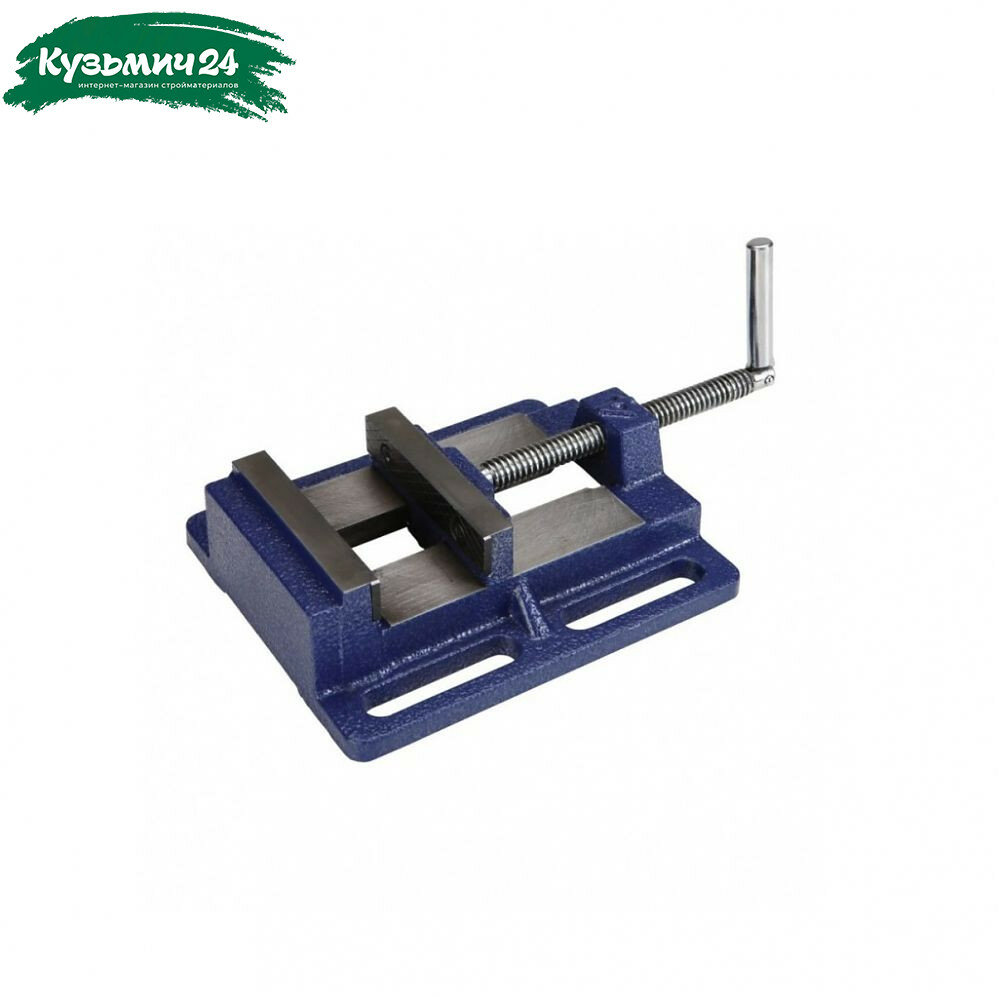 Тиски станочные для сверления МастерАлмаз, рабочий ход 100 мм, не поворотные, чугун, 10502865