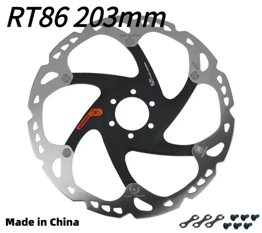 Shimano Deore XT RT86 тормозной диск 6 болтов 160/180/203 мм RT86 203mm 1Pcs