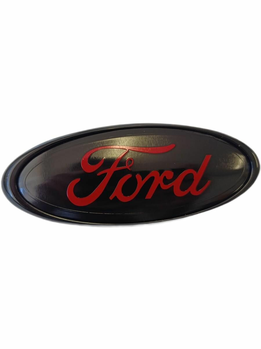 Эмблема Ford Fusion 1 Ford Focus 2 седан задняя Черная-Красная
