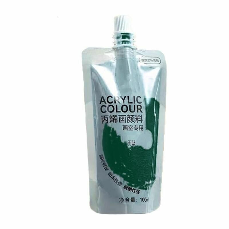 Акриловая краска, Изумрудно-зеленый