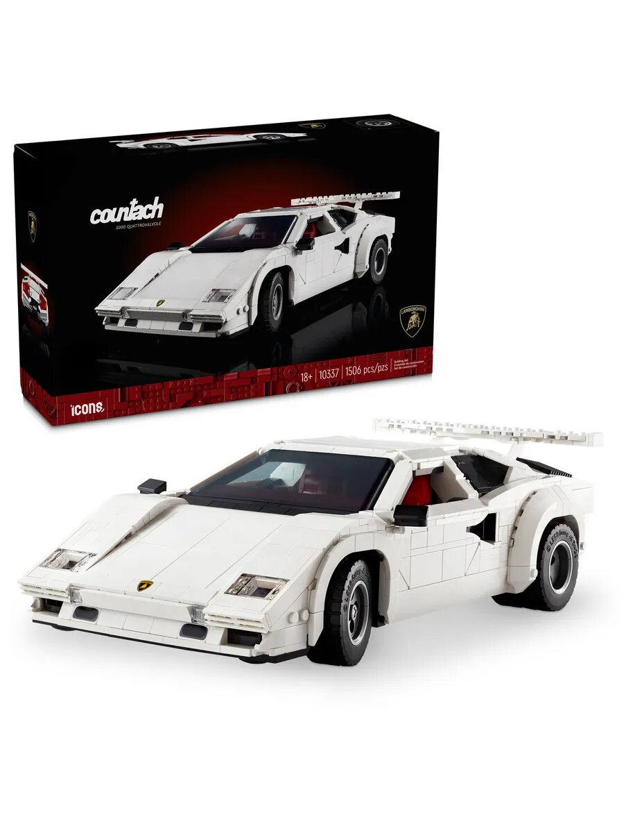 Конструктор машина Ламборгини Контач Lamborghini, 1506 дет ( набор / подарок для мальчиков и девочек / подарок ребенку)