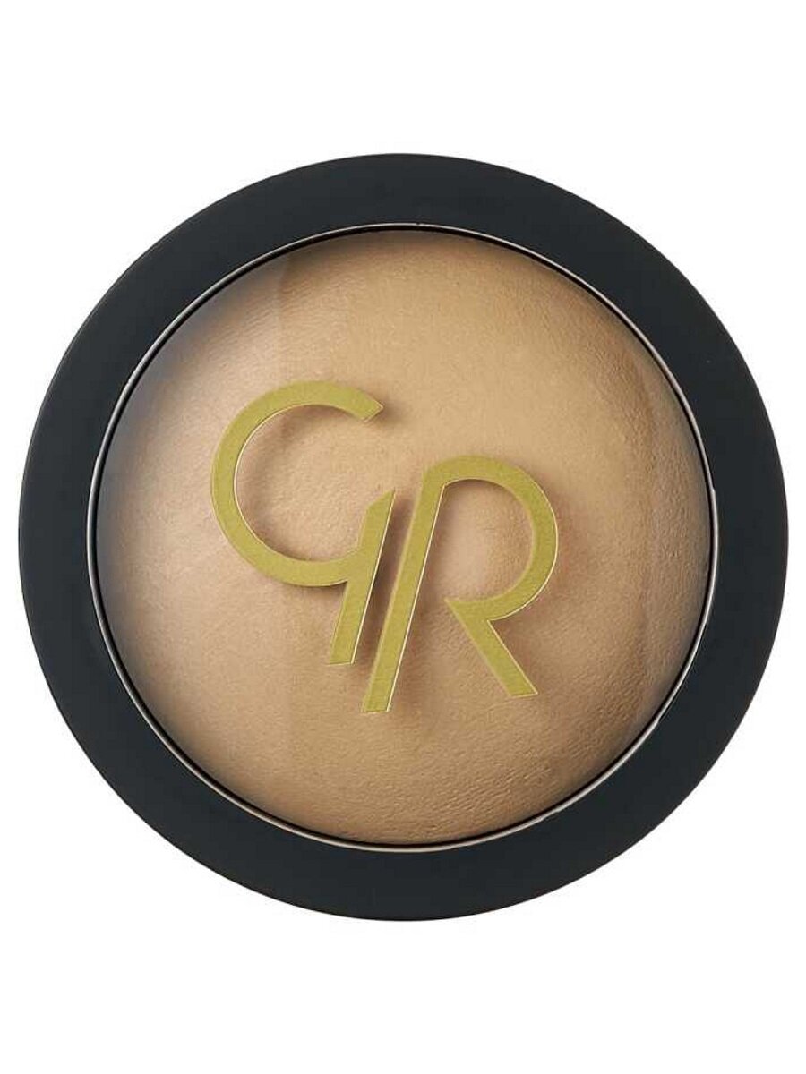 Пудра для лица Golden Rose Компактная Mineral Terrabaked, тон 03 nude